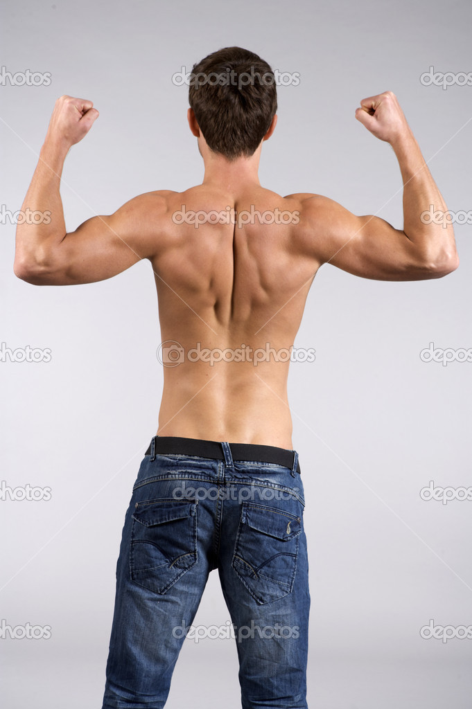 Portrait of young handsome men — Stock Photo © bartekwardziak #31000615