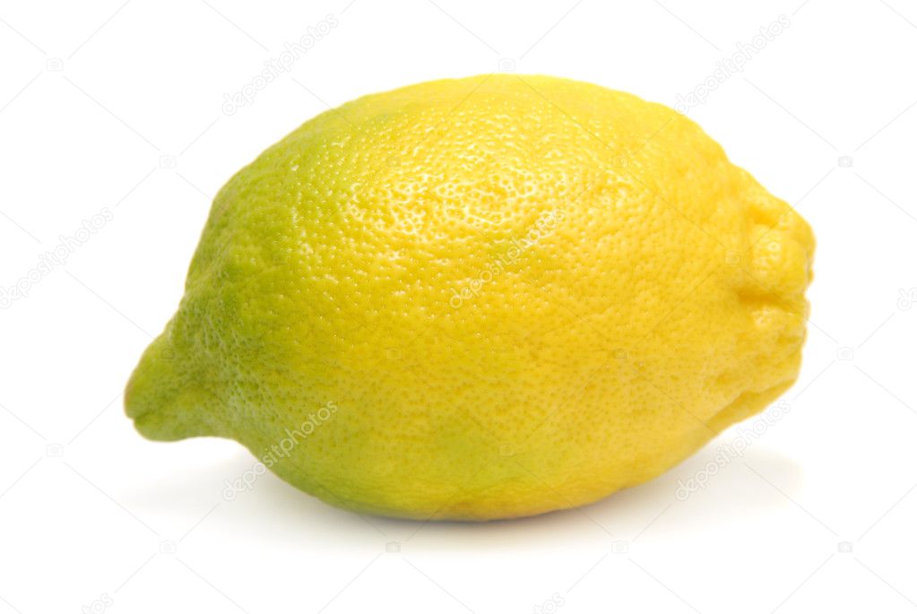 Lemon on white background Stock Photo by ©Ian_2010 34746921
