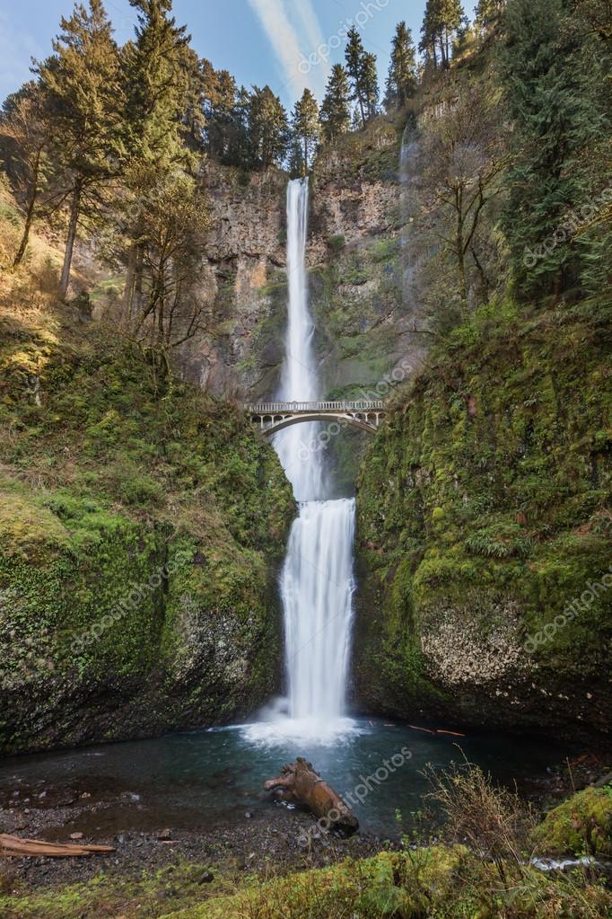 Multnomah Falls, Oregon — Stock Photo © wollertz #44889521
