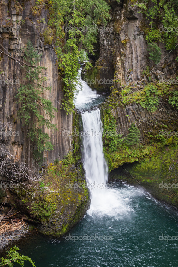 Toketee falls Oregon — Stock Photo © wollertz #45717731