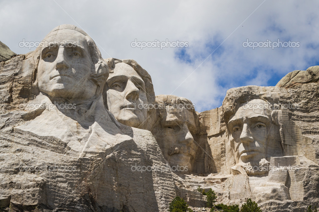 Mount Rushmore national monument, South Dakota — Stock Photo © wollertz ...
