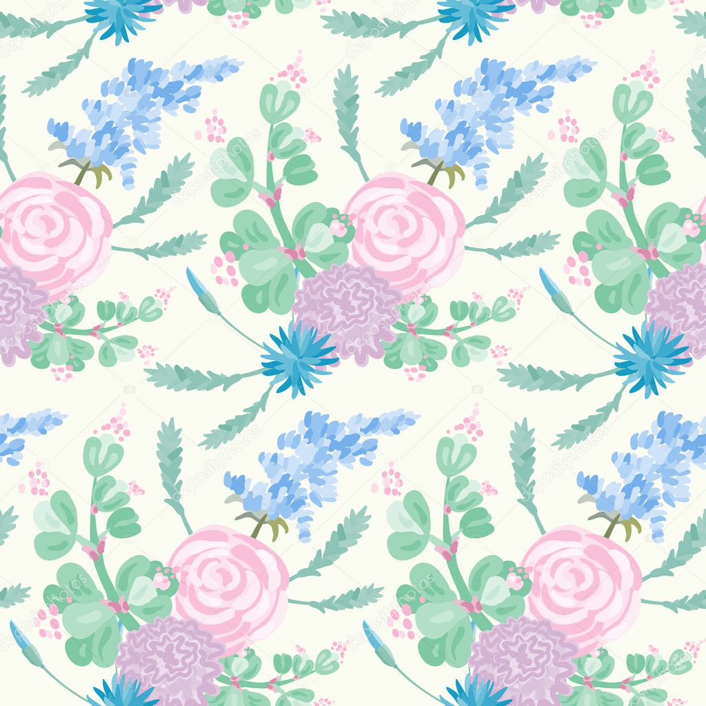 Simple flower background Stock Vector Image by ©tiff20 #49387629