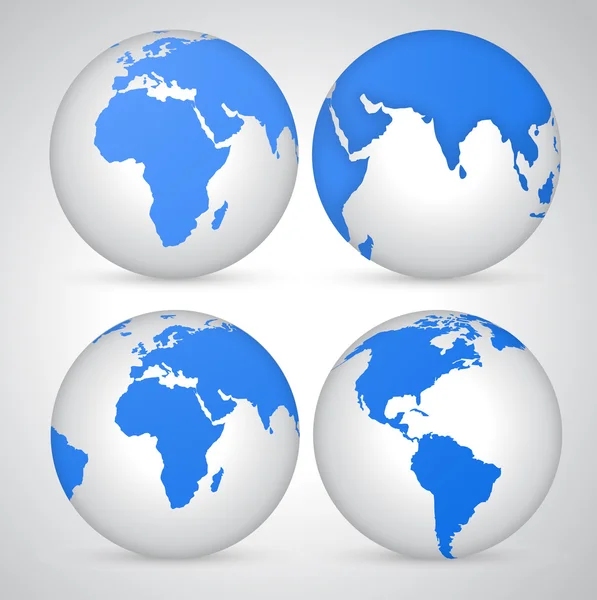 Globe india Vector Art Stock Images | Depositphotos