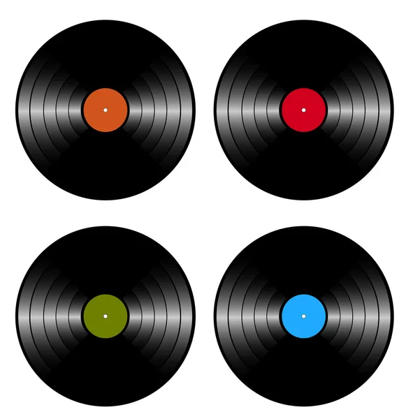 Vinyl records Vector Art Stock Images | Depositphotos