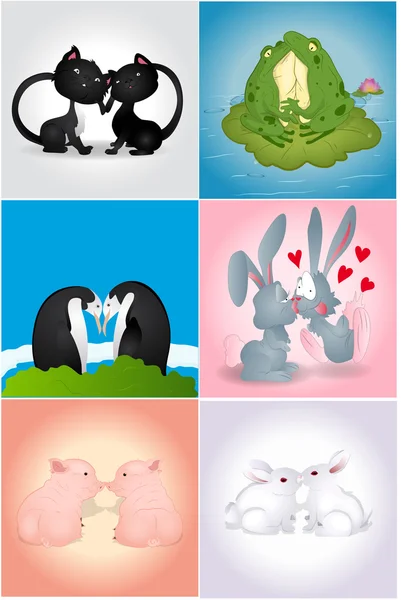 Animals Vectors - Profile Icon Concept — Stock Vector © baavli #14179146