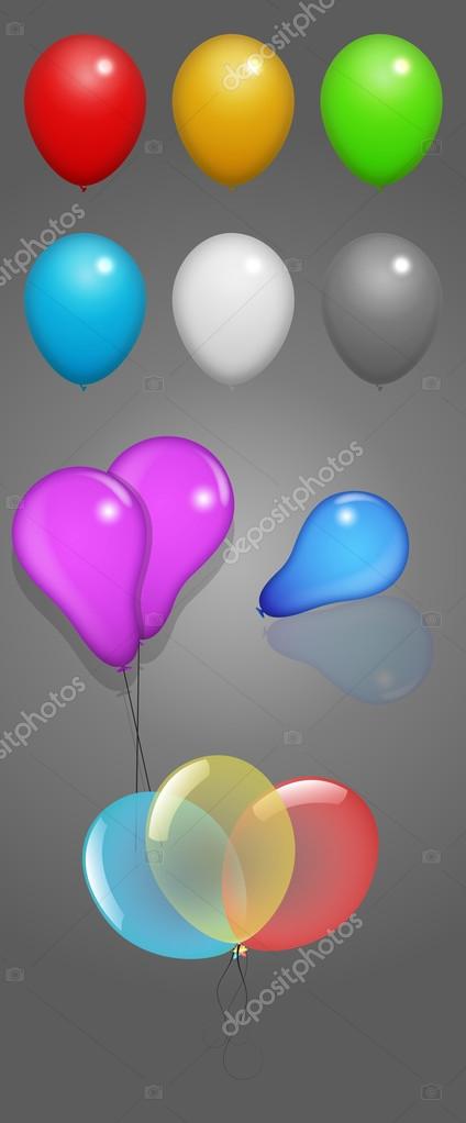 Balloons Vectors Stock Vector Image by ©baavli #12883087
