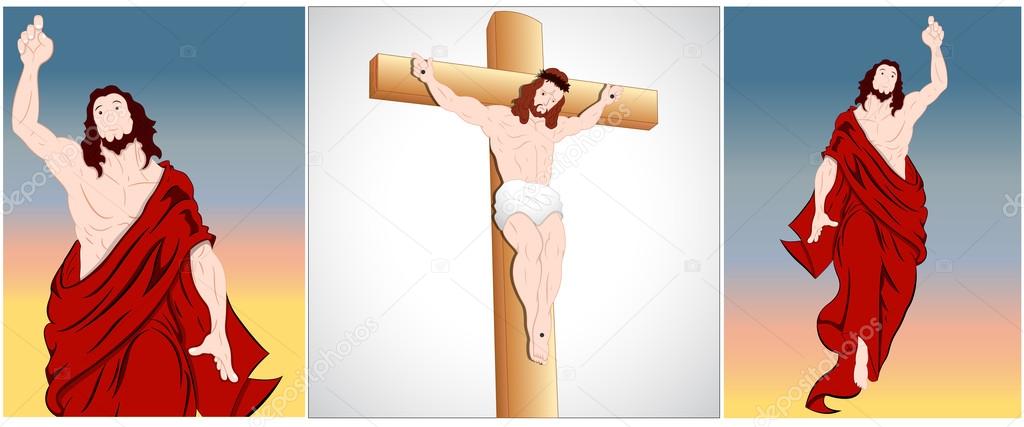 Jesus Christ Vectors Stock Vector by ©baavli 12883264