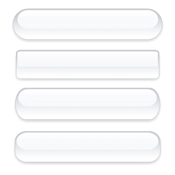 White buttons Vector Art Stock Images | Depositphotos