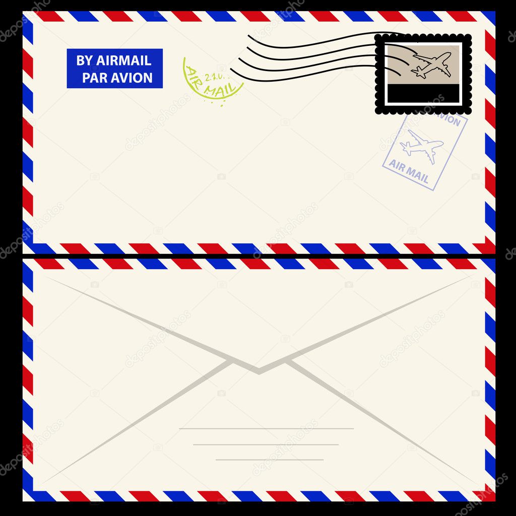 Envelopes Vectors Stock Vector Image by ©baavli #13104464