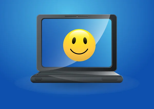 6,596,870 Smiley face laptop Vector Images | Depositphotos