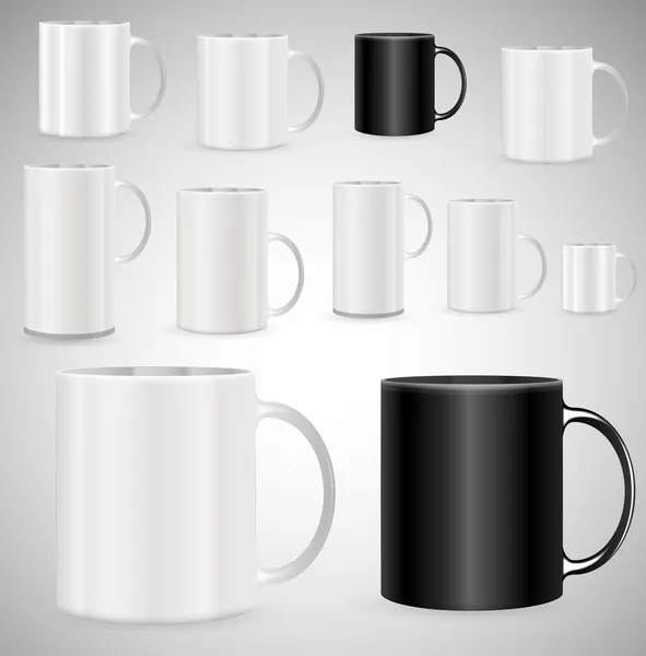 Coffee mugs Vector Art Stock Images | Depositphotos