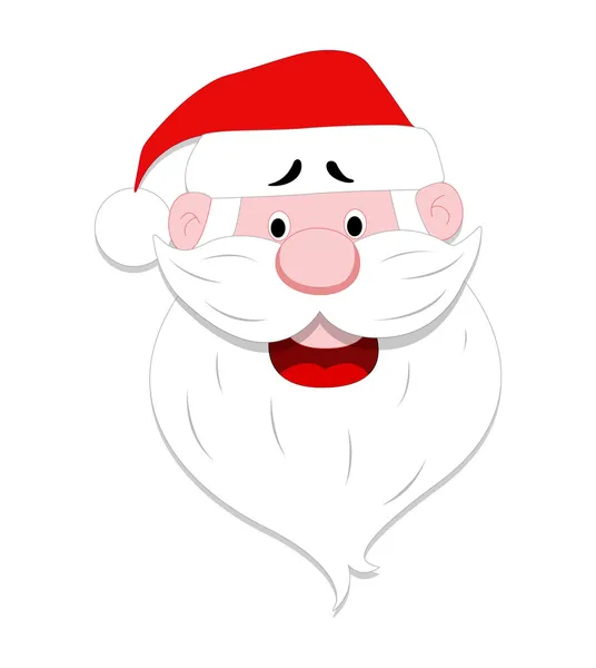 Santa face Vector Art Stock Images | Depositphotos