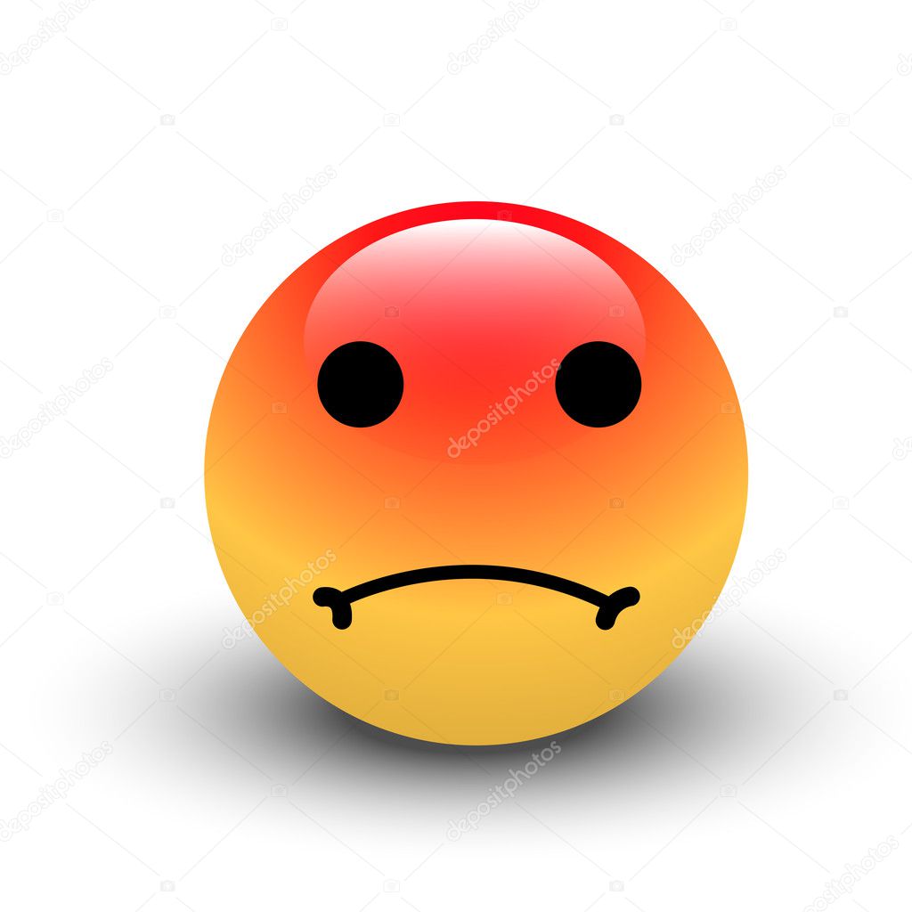 Sad Smiley Icon Stock Vector by ©baavli 14179752