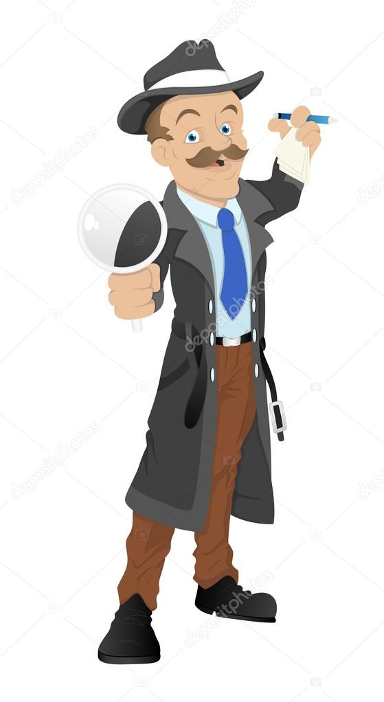 Detective — Stock Vector © baavli #15296707