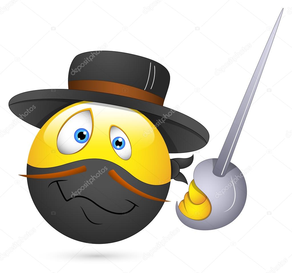 Smiley Vector Illustration - Ninja Face — Stock Vector © baavli #21686231
