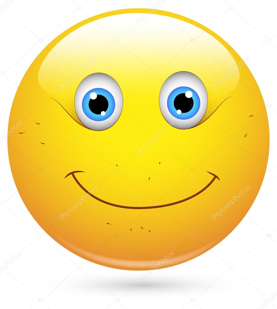 Smiley Vector Illustration - Unshaved Face Stock Vector Image by ©baavli #21688665