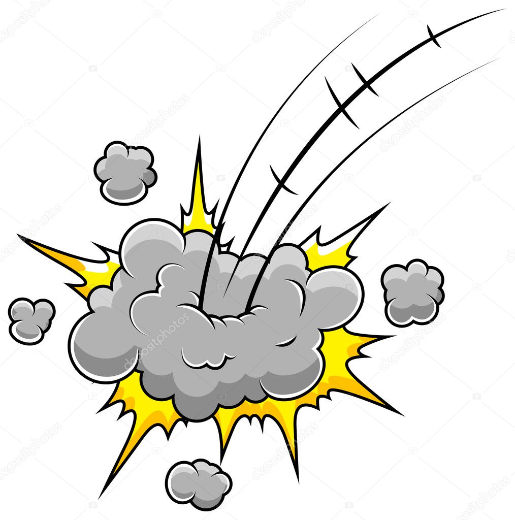 Funny Comic Blast Vector Stock Vector Image by ©baavli #24663629