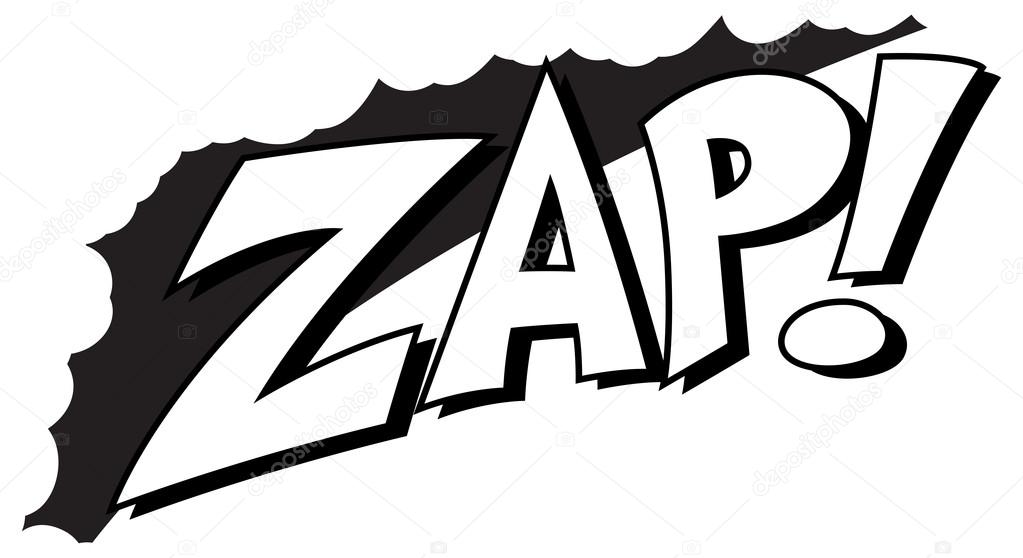 Zap - Comic Expression Vector Text Stock Vector by ©baavli 24676985