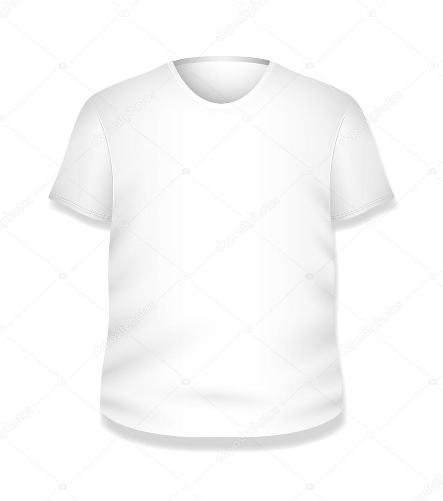 White T-shirt Design Vector Illustration Template Stock Vector by ...