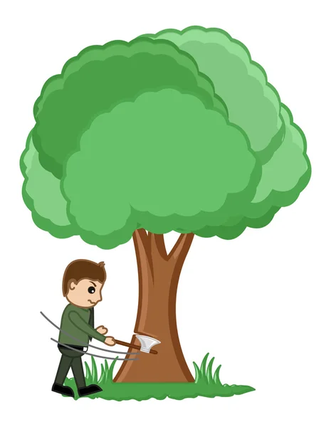Cutting Trees Animated