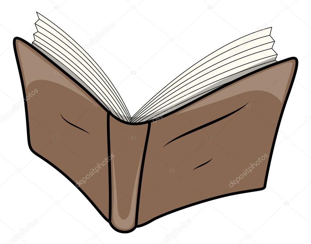 Libro de dibujos animados - ilustraciones vectoriales — Vector stock ...