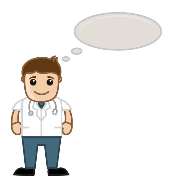 Pensamiento médico - Personajes de dibujos animados médicos 2024