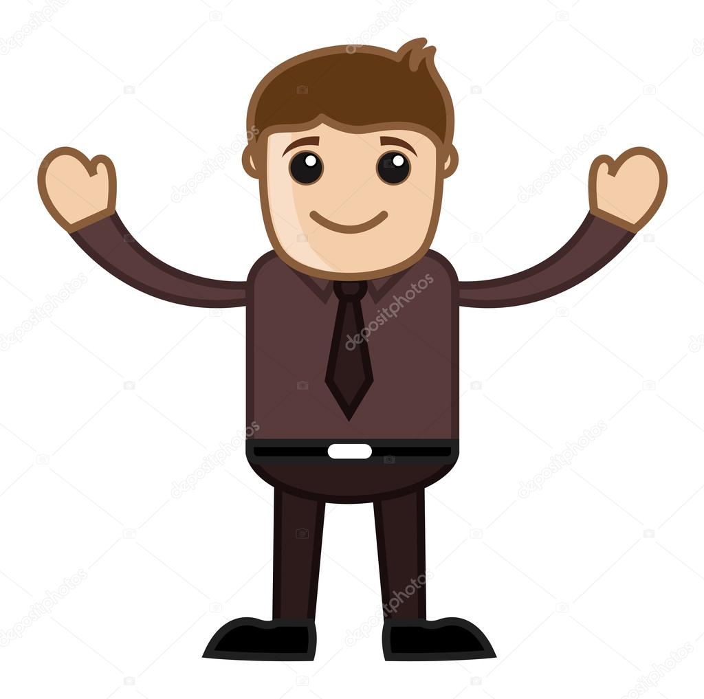 Ser parte de nosotros - vector de caracteres de dibujos animados de ...