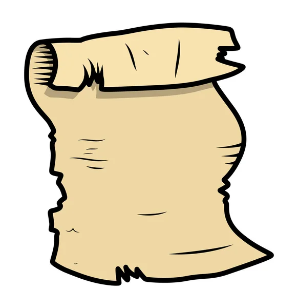 Old Parchment Cartoon Illustration — Stock Vector © baavli #29806315