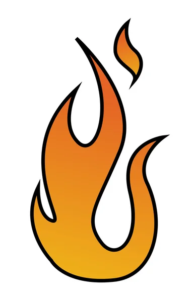 Vignette Fire Flame Illustrations Stock Vector Image by ©baavli #6127355