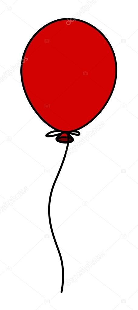 Kreslený balón vektor — Stock Vektor © baavli #30898023