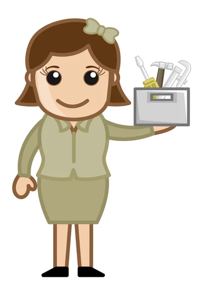 759 Cartoon girl mechanic Vectors, Royalty-free Vector Cartoon girl ...