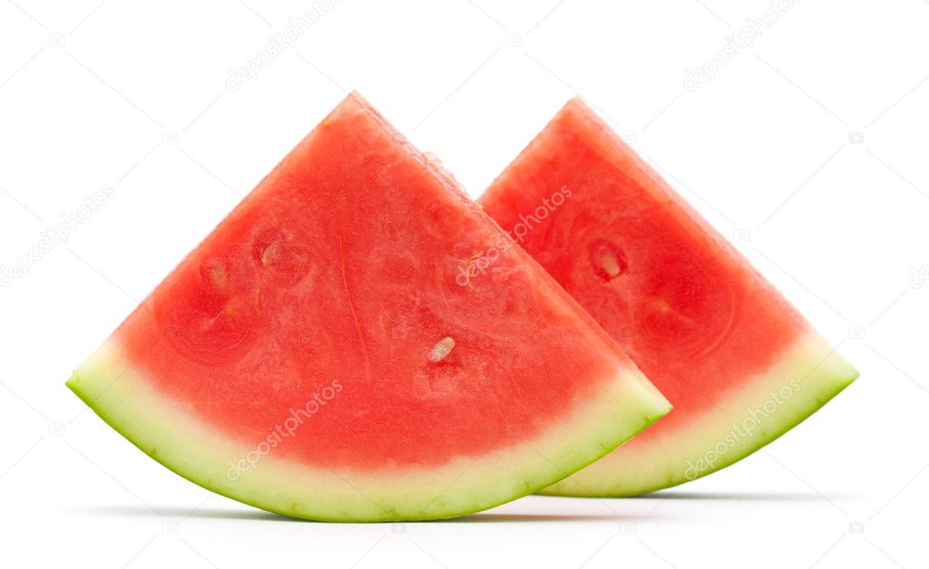 Watermelon slice isolated — Stock Photo © Tamara_k #49114151