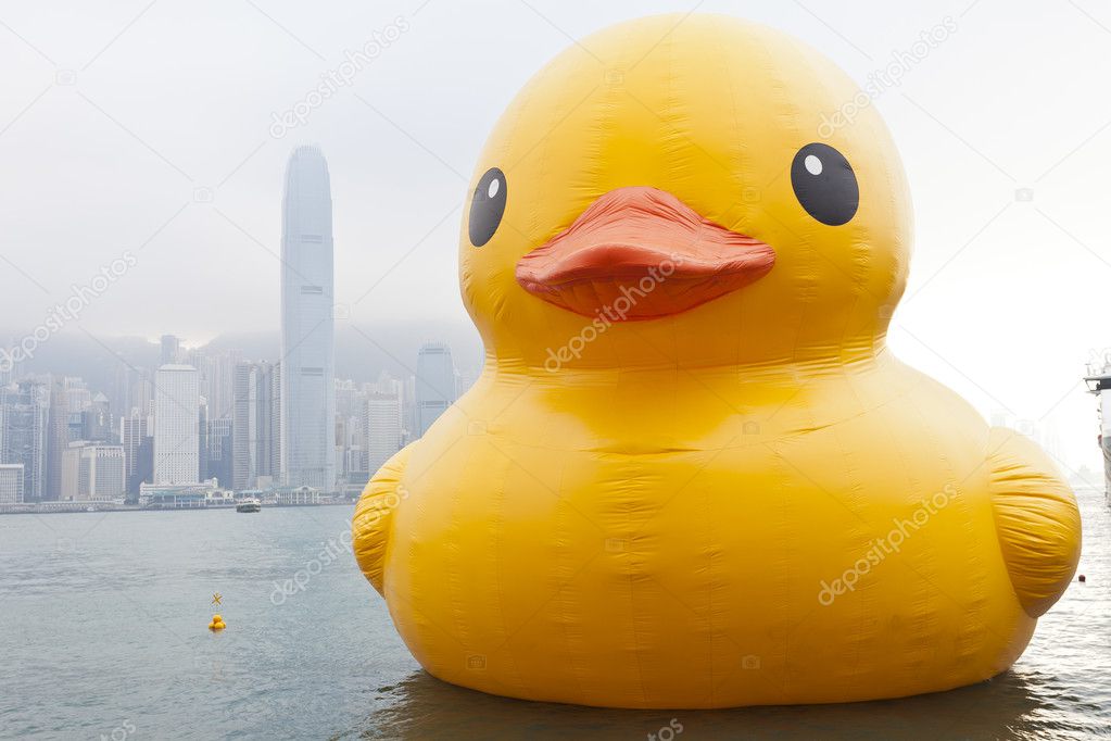 Rubber Duck in Hong Kong – Stock Editorial Photo © kawing921 #25863285