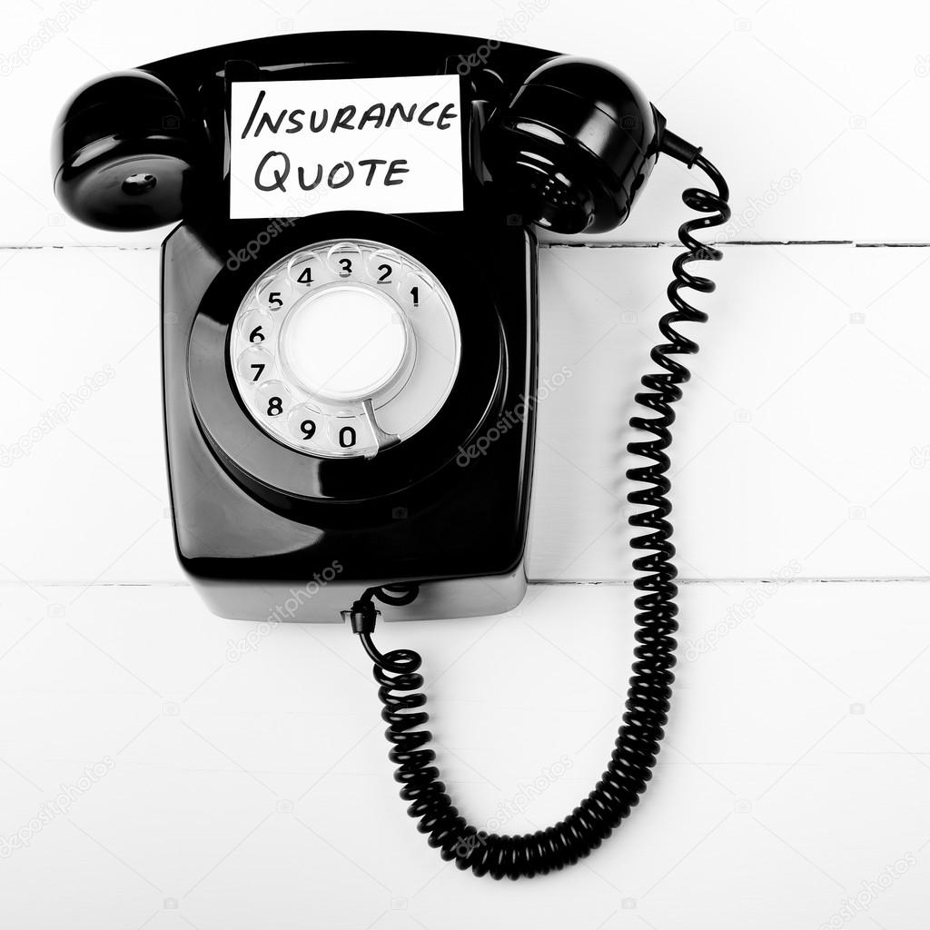 Insurance quote reminder — Stock Photo © dambuster #33407893