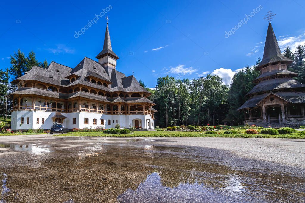 Sapanta, Rumania - 11 de julio de 2019: Vista sobre el Monasterio ...