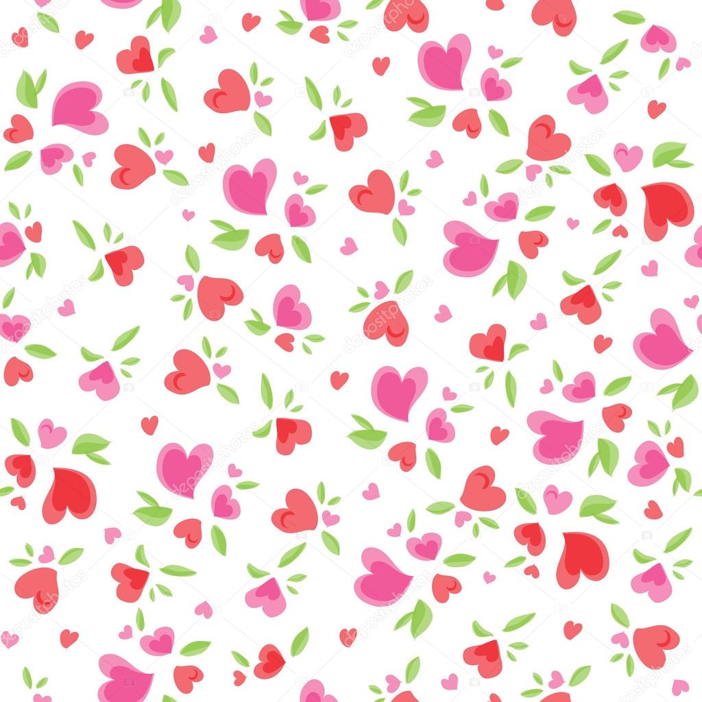 Vintage Valentine Pattern Stock Vector Image by ©Ermine #19615185