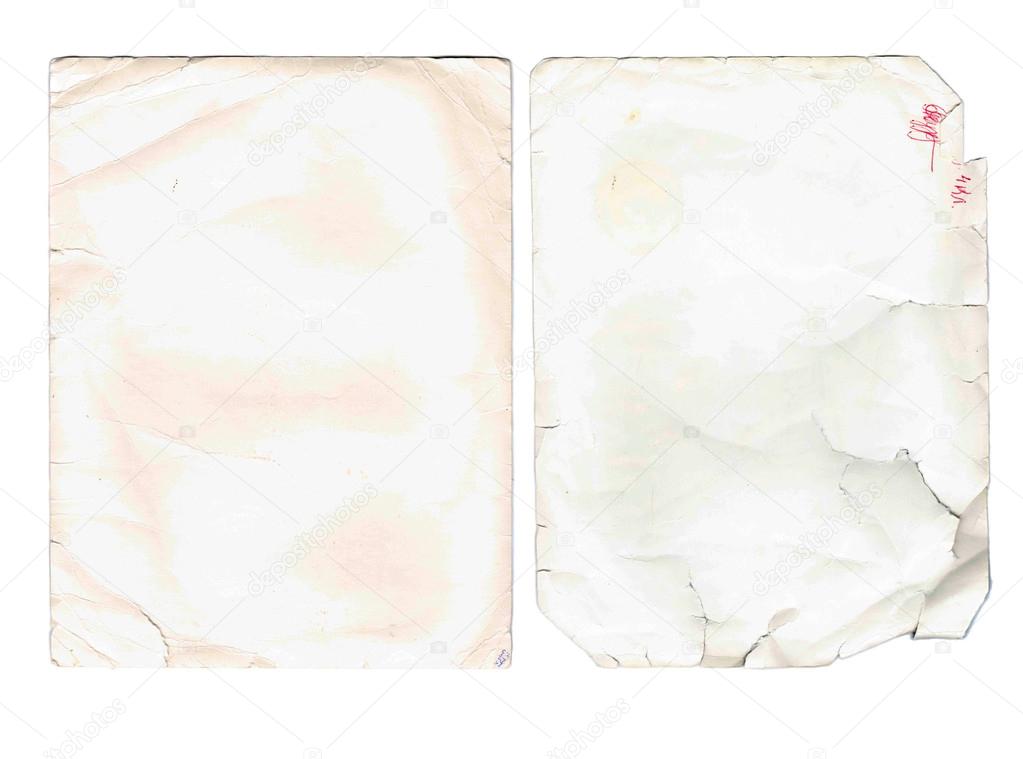 Set of various old paper sheets. Stock Photo by ©Ermine 43894981
