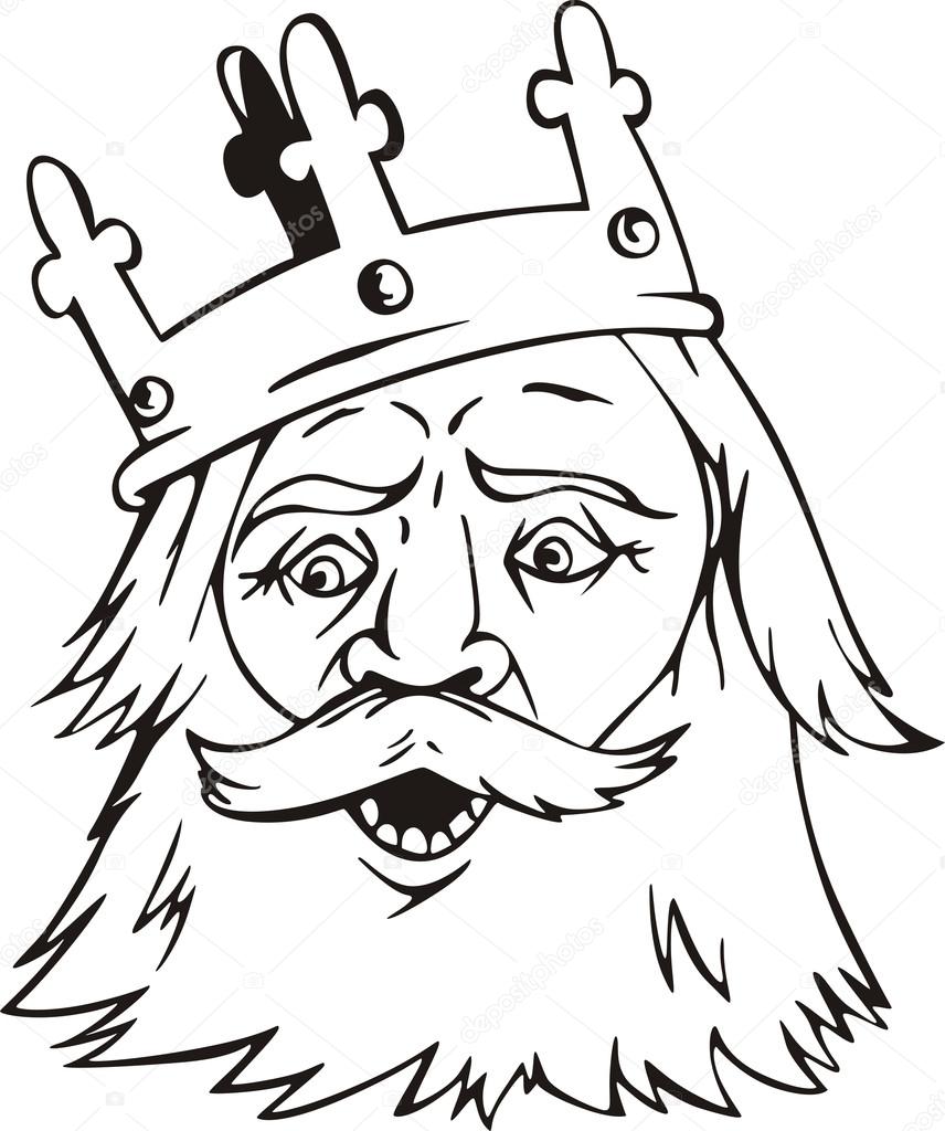 Head of king Stock Vector Image by ©rorius #12017868