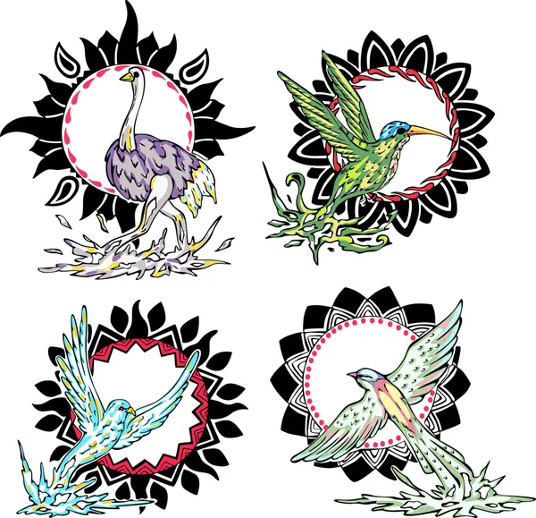 Legendary Bird Pokemon Tattoo