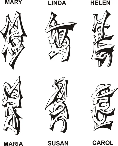 Names Vector Art Stock Images | Depositphotos