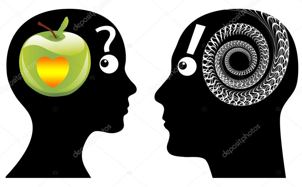 Temptation Stock Illustration by ©sangoiri #42657309