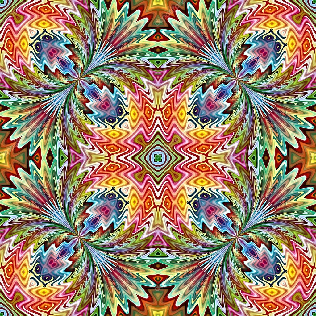 Trendy Native American Pattern — Stock Photo © sangoiri #48258741