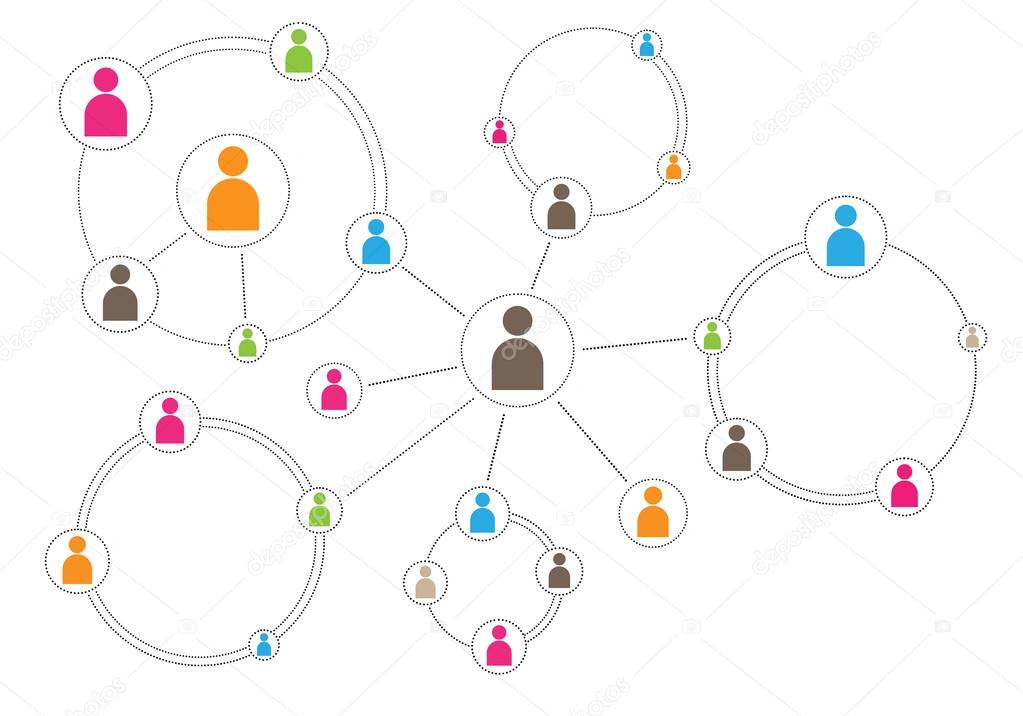 Network connections concept Stock Photo by ©Mazirama 23533567