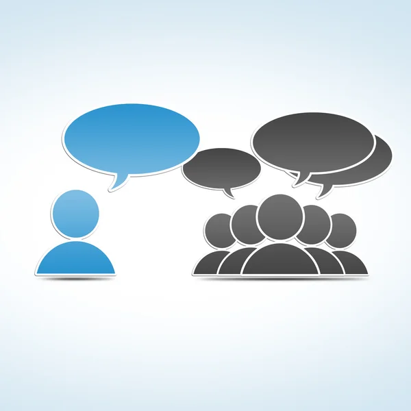 Social conversation group vector Stock Vector Image by ©burakowski ... Social conversation group vector Stock Vector Image by ©burakowski ...