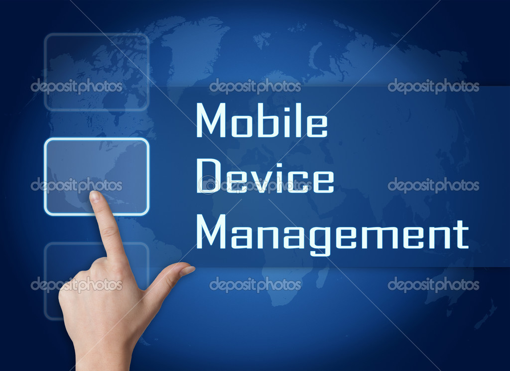 Mobile Device Management Stock Photo by ©Mazirama 44120201