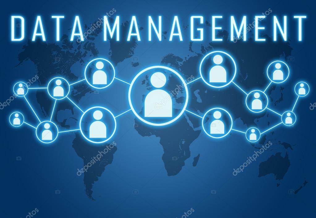 Data Management — Stock Photo © Mazirama #48703121