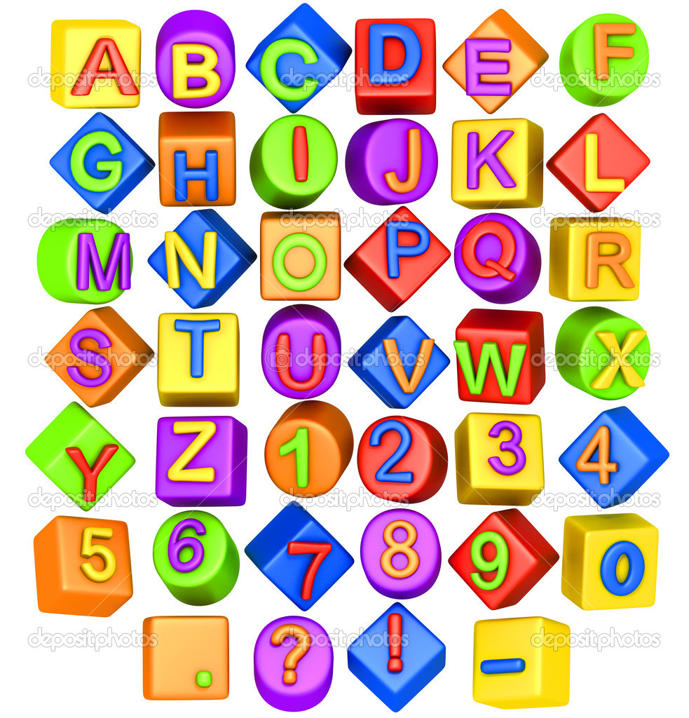 Figure Alphabet Stock Photo by ©3dbobber 33156245