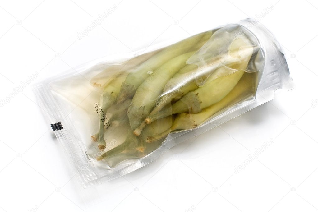Hot chilli peppers in plastic packaging Stock Photo by ©gavran333 20506419