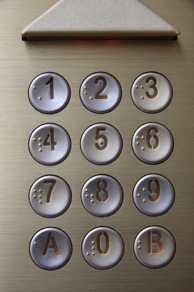 Metal number pad — Stock Photo © MalyDesigner #13867146