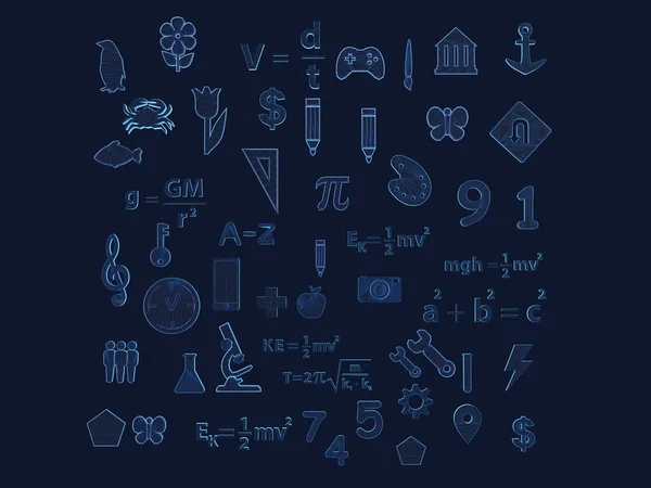 Hand dras vektor alfabetet Stock Photos, Royalty Free Hand dras vektor ...